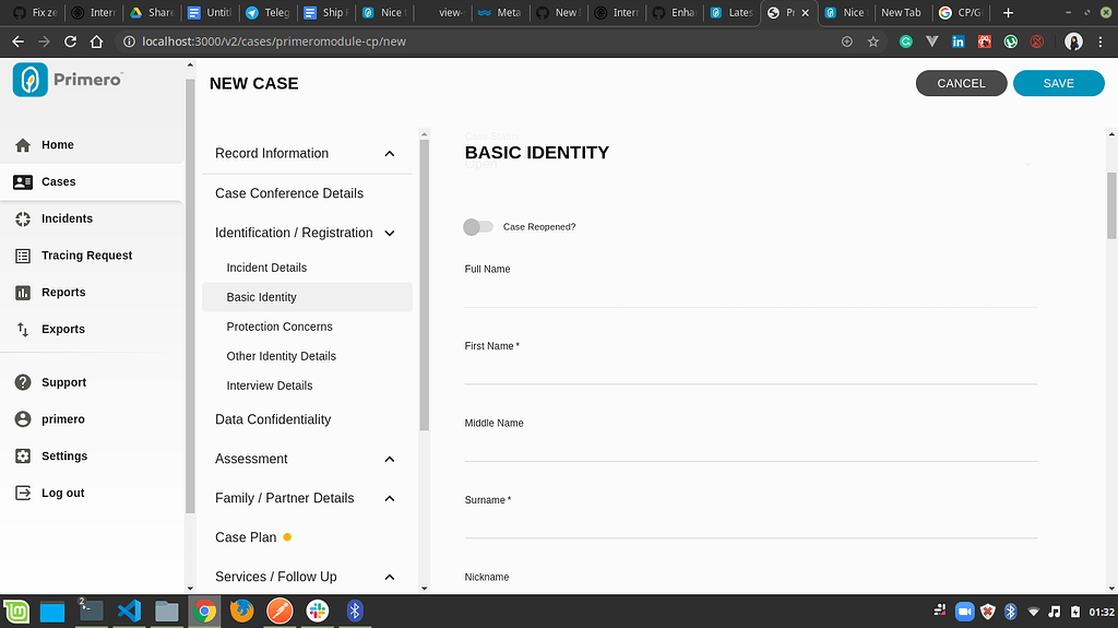 Primero User Customization Ideas - Primero IMS - Primero Community